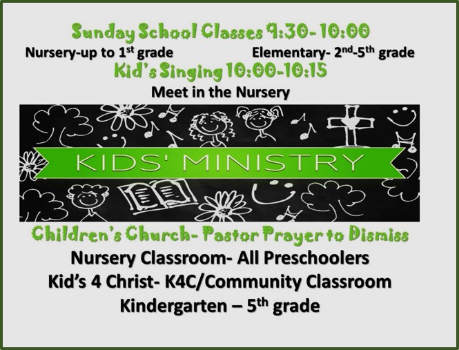 children’s ministry